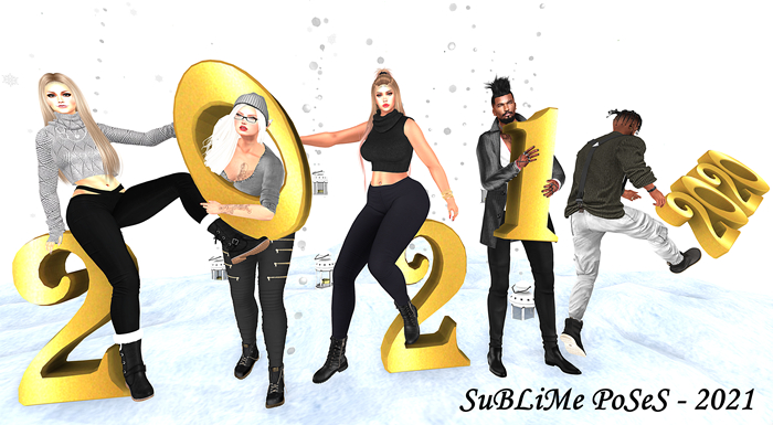 Second Life Marketplace Sublime Poses 2021